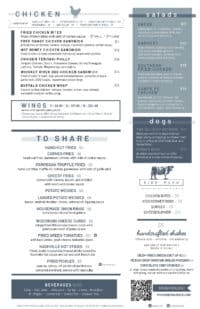 Menu | Corner Burger